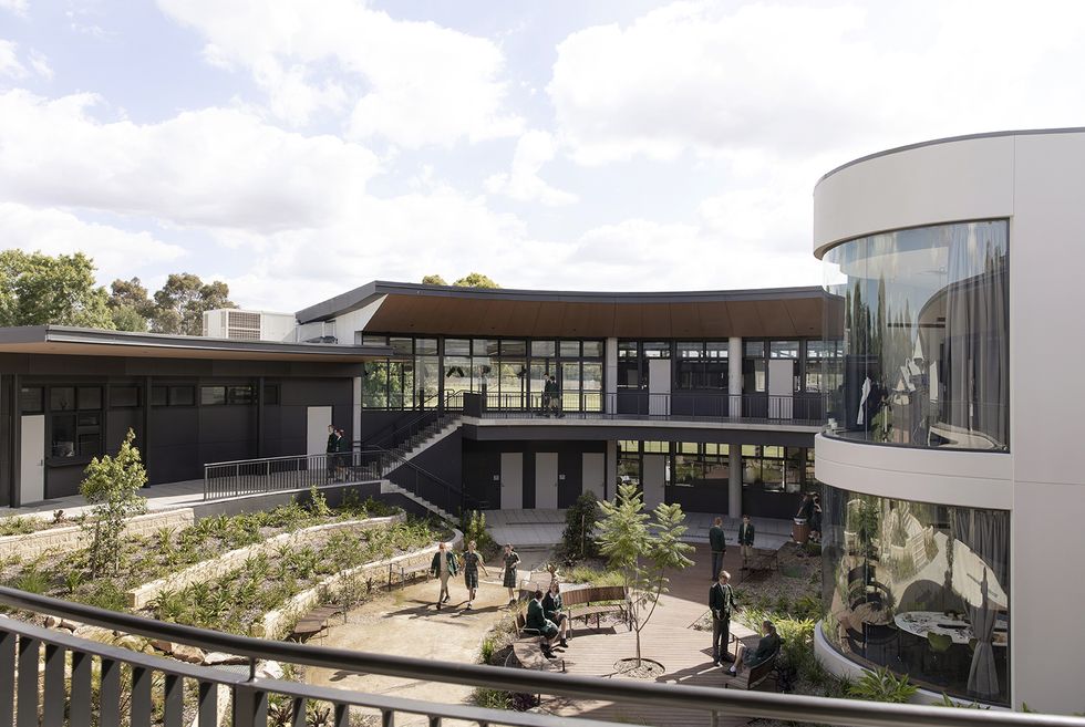 Gyprock for Macarthur Anglican School educational space | ArchitectureAu