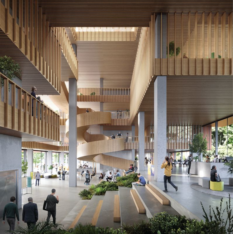 3XN, Aspect design new ‘heart’ of UNSW’s Kensington campus | ArchitectureAu