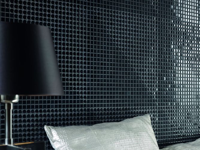 Jasba Loop circular mosaics by Klay Tiles and Facades | ArchitectureAu