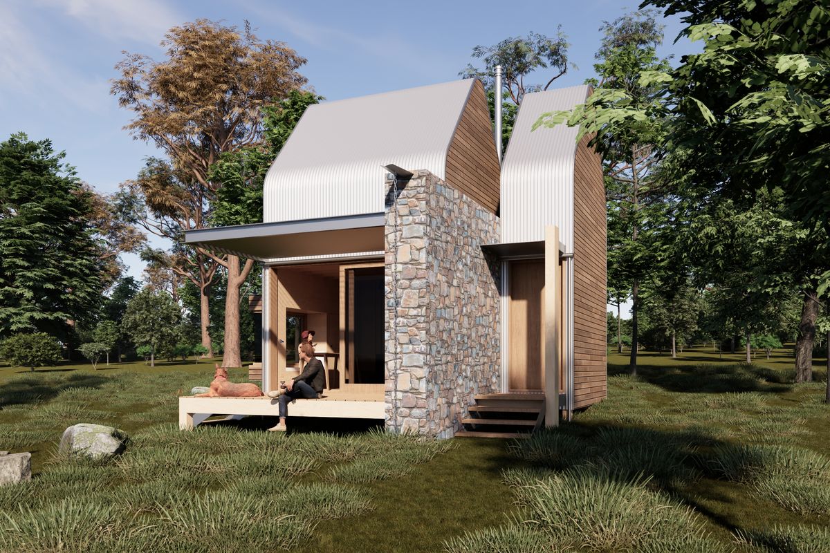 Stargazing Eco Cabin by AO Design Studio | ArchitectureAu