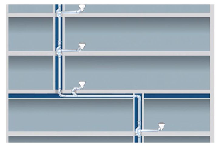 Saving space with Geberit’s svelte Supertube drainage system ...