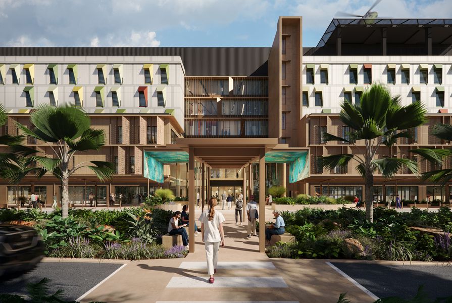 Design Renders Released For New Bundaberg Hospital Architectureau