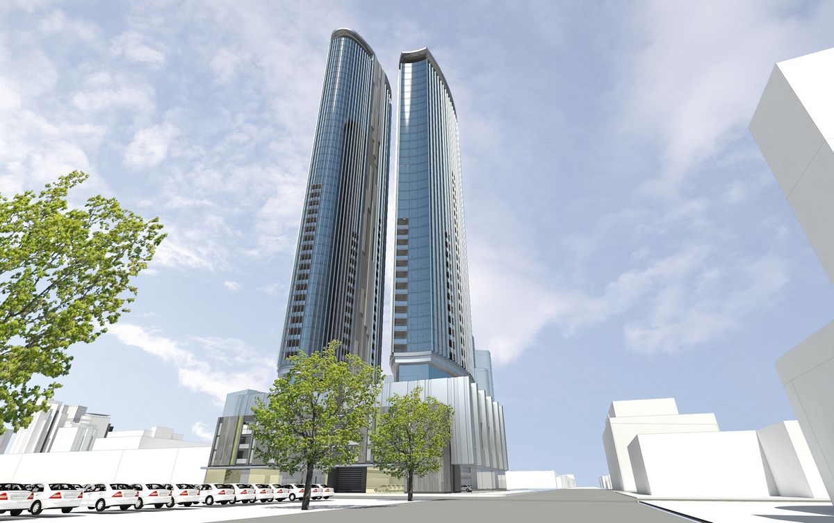 $570m apartment approval at Fishermans bend | ArchitectureAu