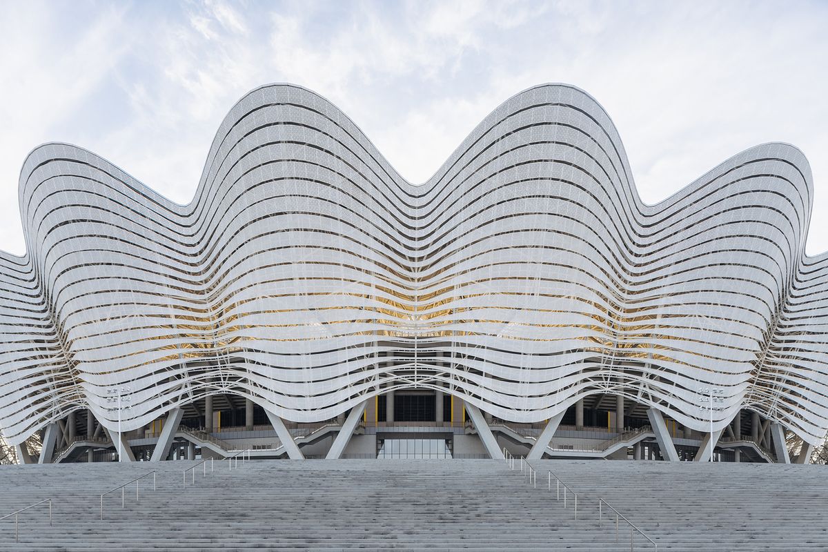 Xi'An Olympic Stadium by PTW Architects | ArchitectureAu