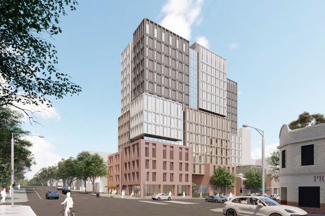 JCB-designed student housing tower approved | ArchitectureAu