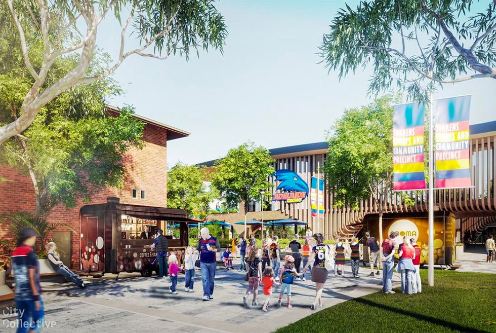 Adelaide’s Thebarton Oval to be revamped | ArchitectureAu