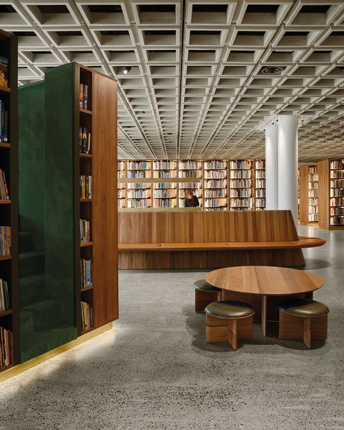 Art Gallery of NSW Library and Members Lounge | ArchitectureAu