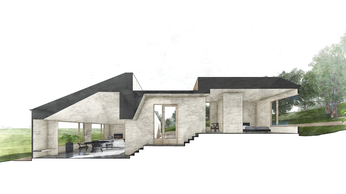 ‘A neat trick’: Two Halves House | ArchitectureAu