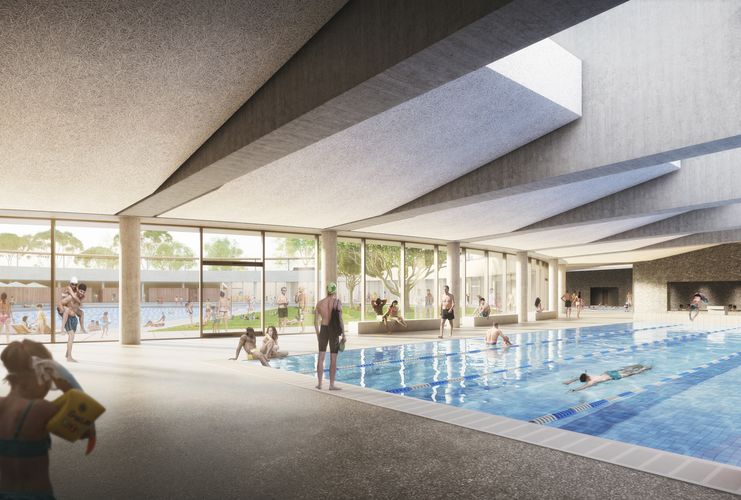 New vision of Parramatta aquatic centre revealed | ArchitectureAu