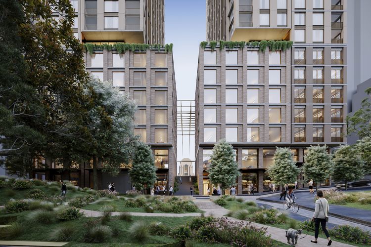 Central Sydney towers designed to follow Hyde Park's 'axial symmetry ...