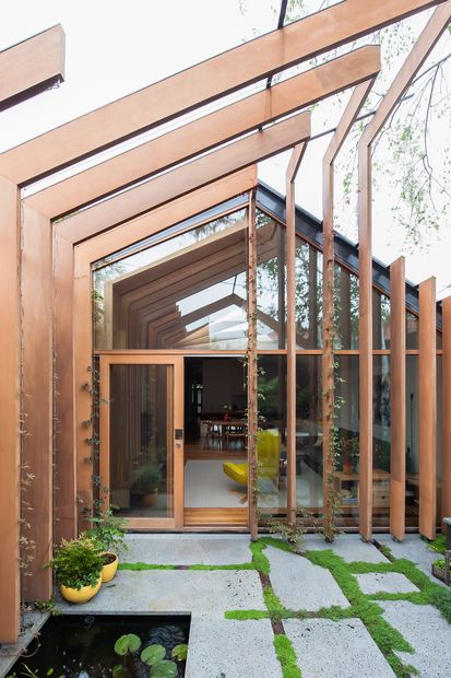 Sew it goes: Cross Stitch House | ArchitectureAu