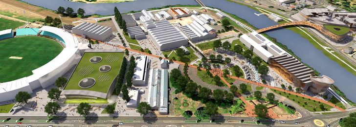 Masterplan for $260m UTAS Launceston campus unveiled | ArchitectureAu