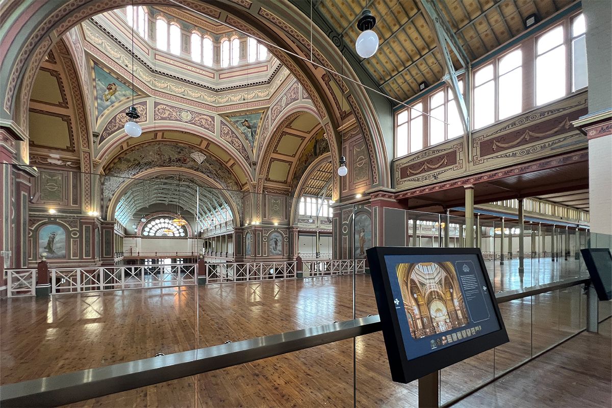 Royal Exhibition Building Dome Promenade by Lovell Chen | ArchitectureAu
