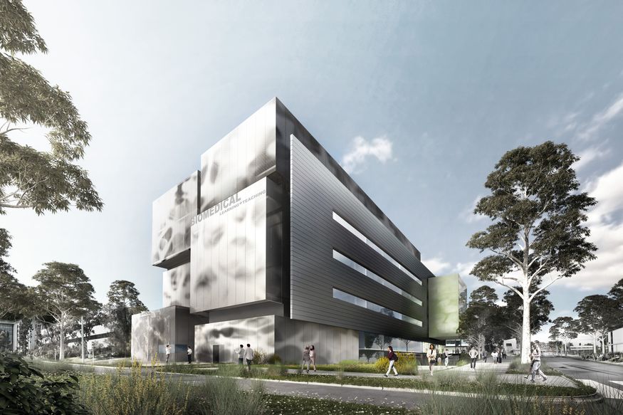 Monash University’s Biomedical building takes shape | ArchitectureAu