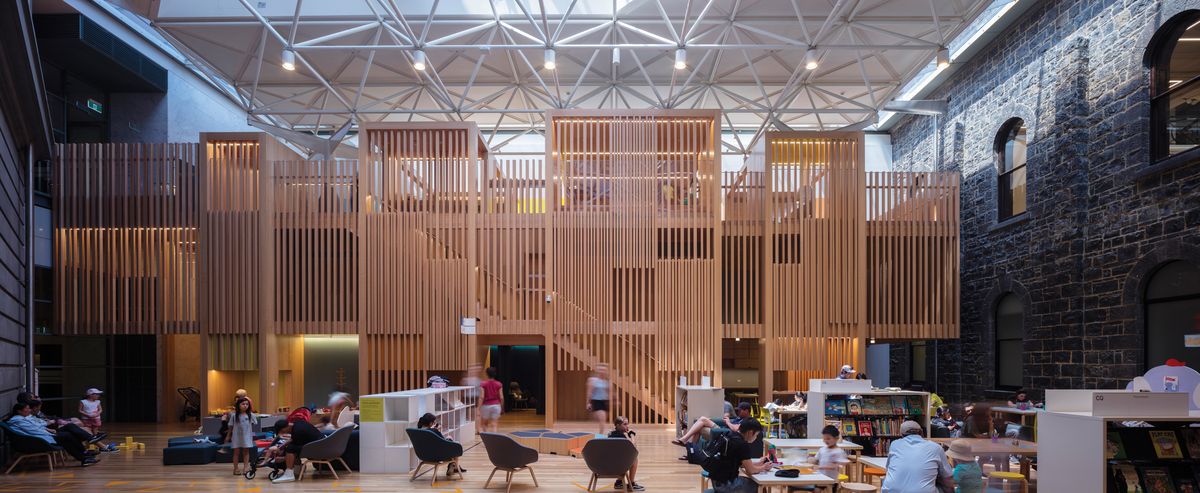 Architectural tapestry: State Library of Victoria Vision 2020 ...