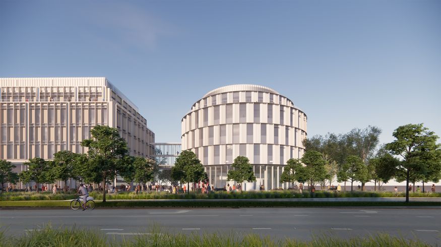 Concept design unveiled for first stage of UNSW Canberra | ArchitectureAu