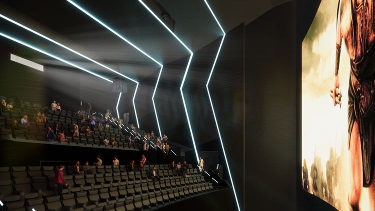 IMAX at The Ribbon by Drew Dickson Architects | ArchitectureAU